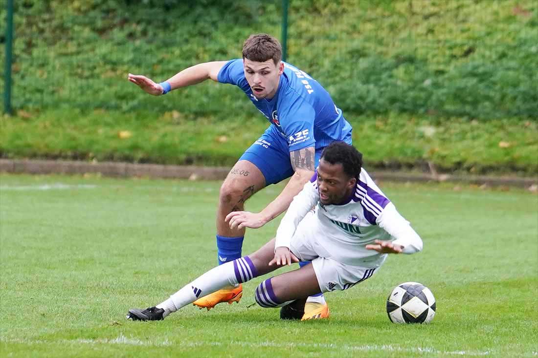 William Baxter für TSB Flensburg mit golden Goal gegen VfR Neumünster ...
