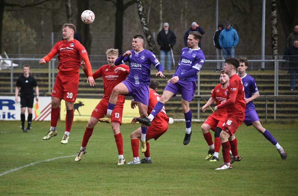 3:3 zwischen VfR Neumünster und TSB Flensburg zu wenig für beide Teams ...