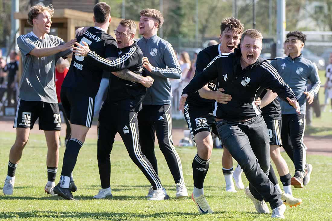 Patrick Storb erlöst den Heider SV – knapper 4:3-Erfolg in Reinfeld und ...