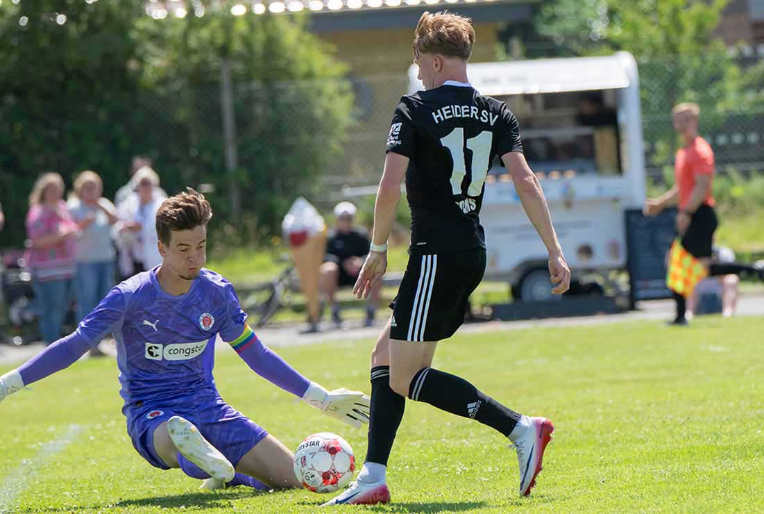 Heider SV mit Testspielerfolg gegen FC St. Pauli II – Mathis Harms ...
